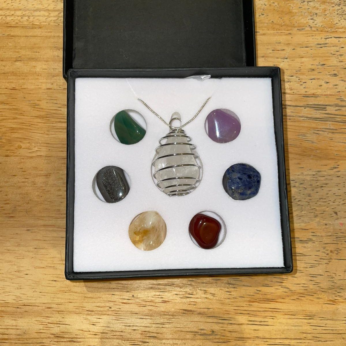 Gemstone Pendant Kit to Customise - Dublin Nutri Centre